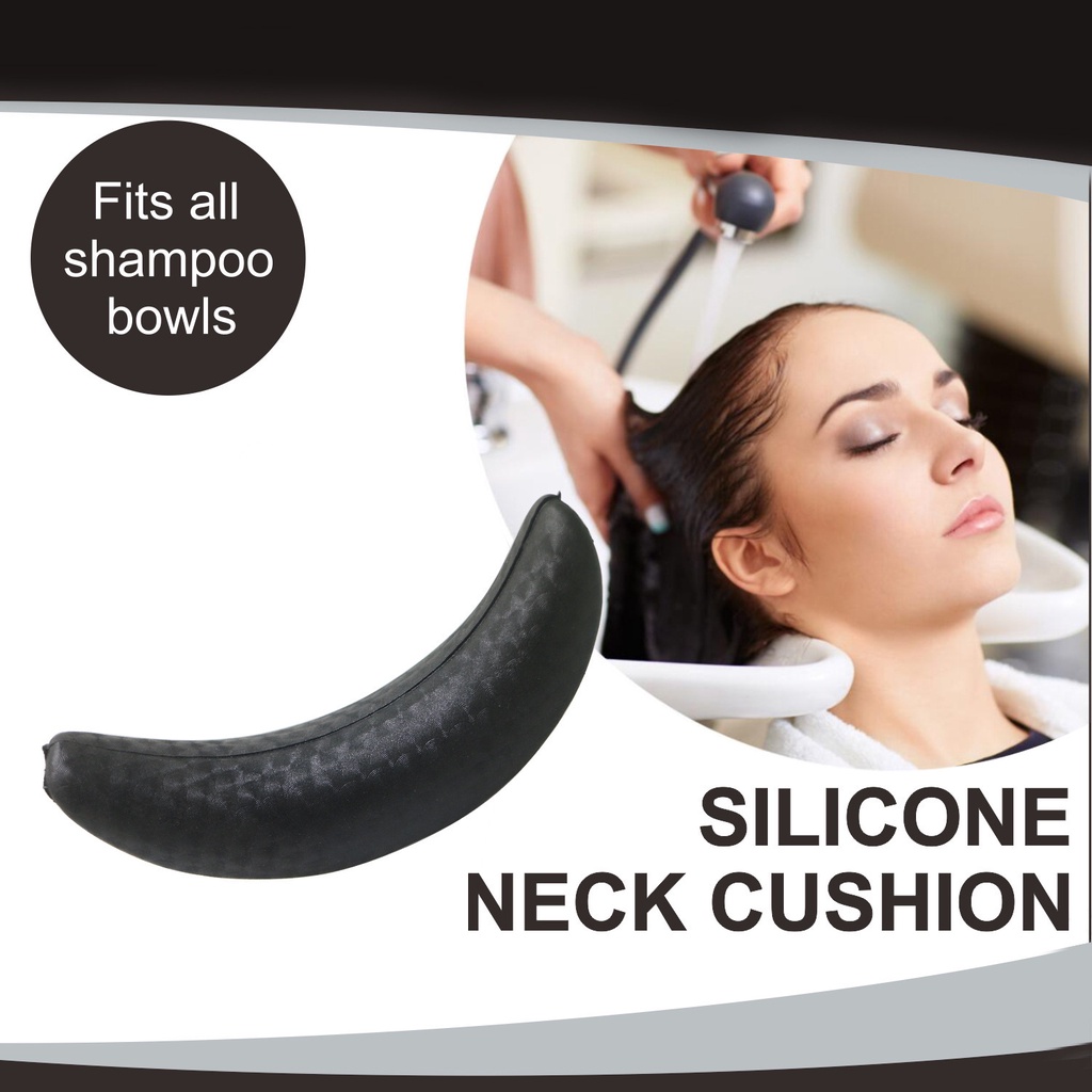 Hairdressing Shampoo Neck Cushion Hair Salon Bed U-Shaped Pad Silicone ...