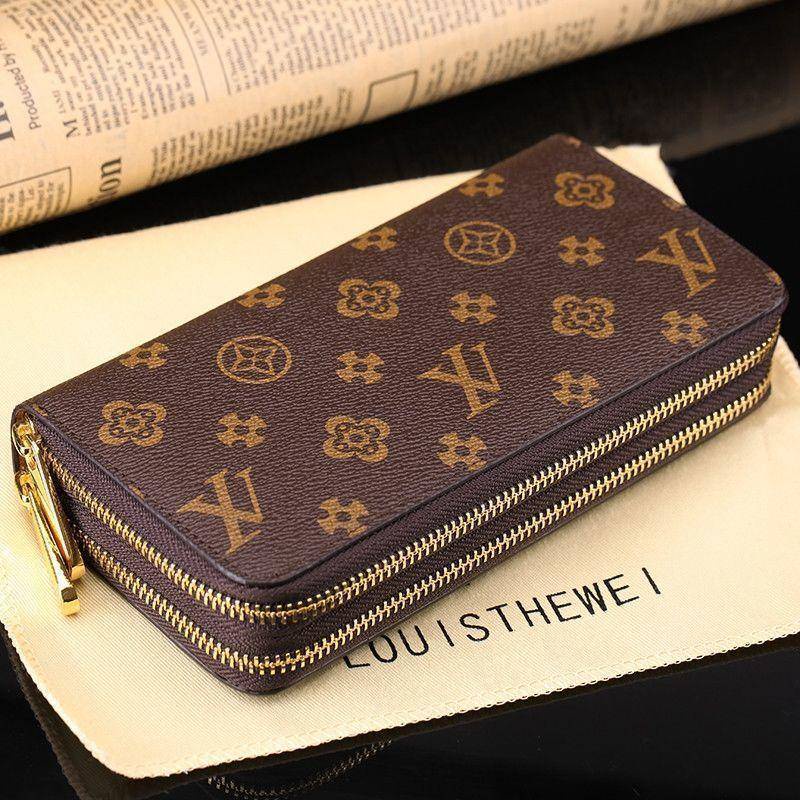 2021 European and American fashion big brand wallet, women's new, women ...