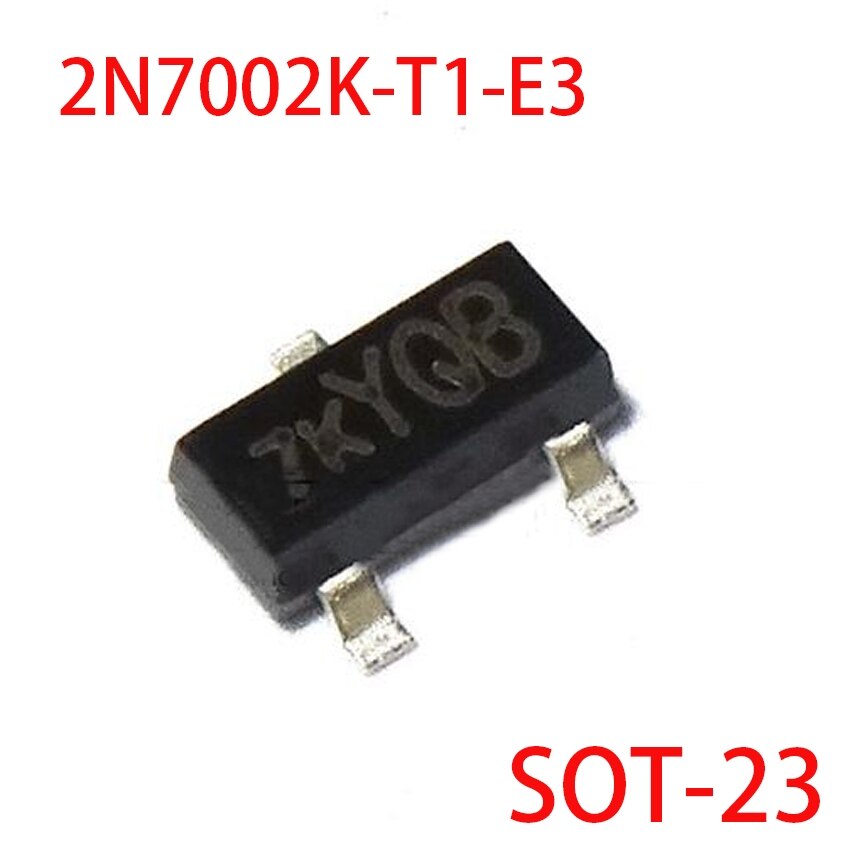 50pcs/lot 2N7002K-T1-E3 2N7002K-T1 SOT-23 2N7002K 2N7002 MOSFET N-CH 60V 300MA SMD New Original ...
