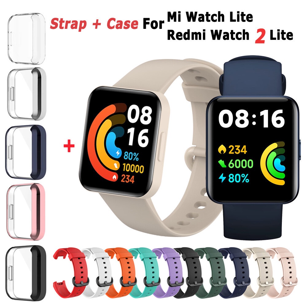 Silicone Strap For Redmi Watch 2 Lite Watchbands Watch Strap For Mi Watch Lite Strap With ...