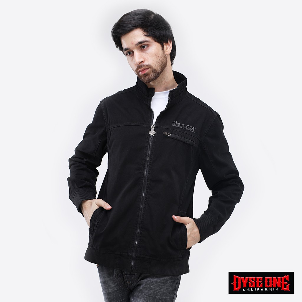 Dyse One Canvass Jacket DBT16A-0015 (Jet Black) | Shopee Philippines