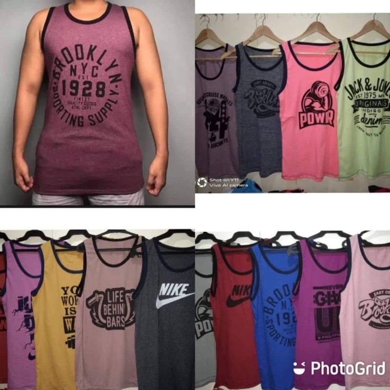 3PCS SANDO FOR MEN ASSORTEDCOLOR AND DESIGN | Shopee Philippines