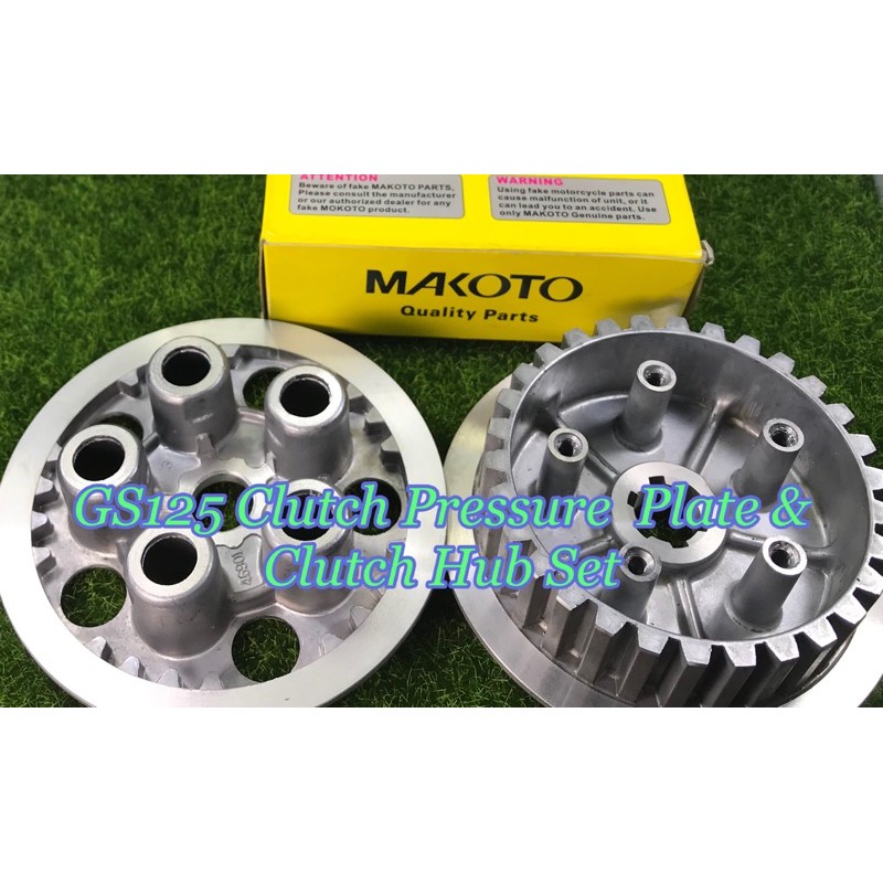 GS 125 / RKS 150 / Raider 150 Clutch Hub & Clutch Pressure Plate Set ...