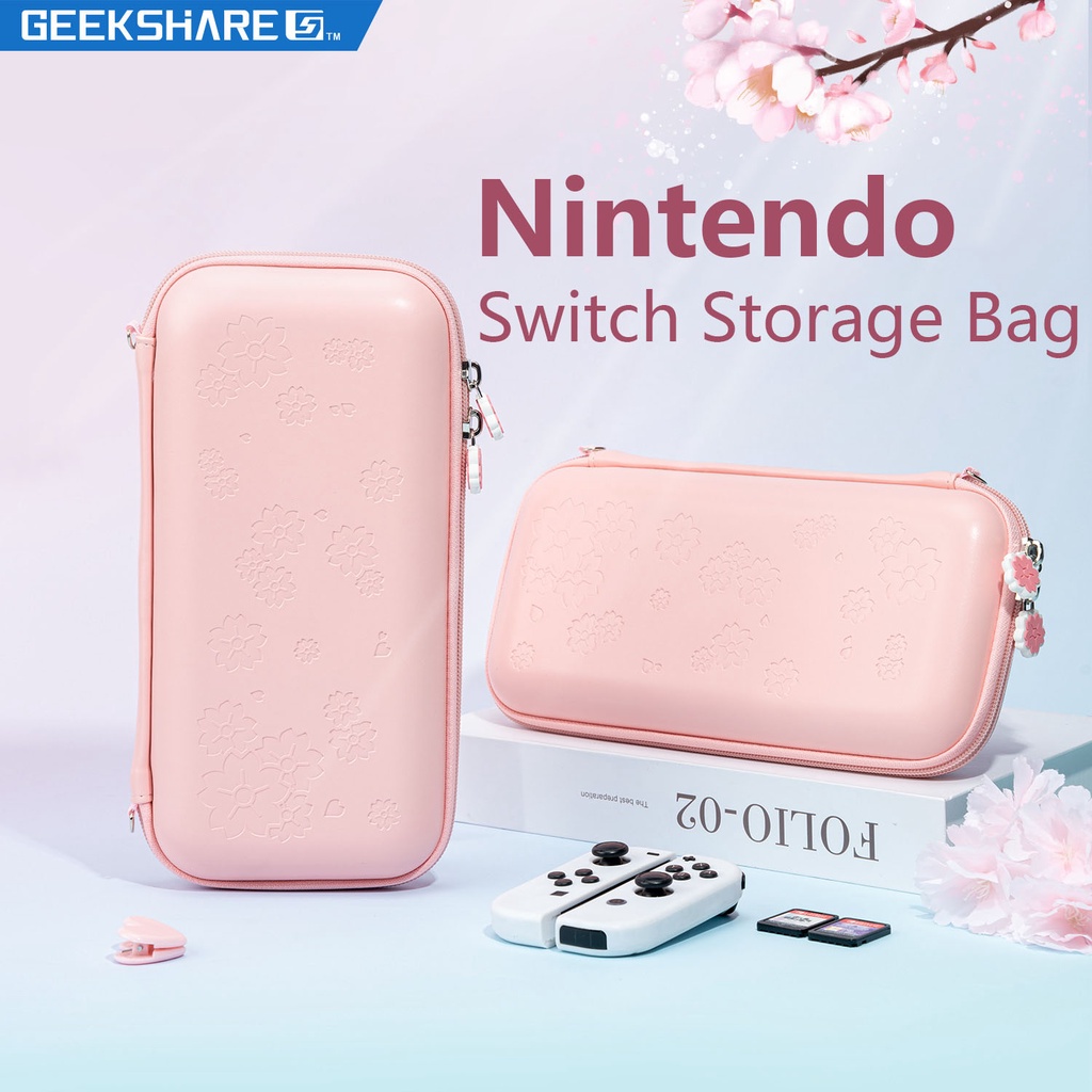 GeekShare Switch Game Console Protect Storage Bag for Switch V1 and ...