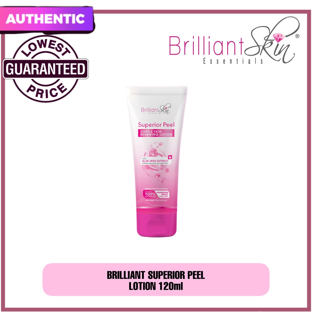 AUTHENTIC BRILLIANT SKIN Superior Peel Lotion 120ml | Shopee Philippines