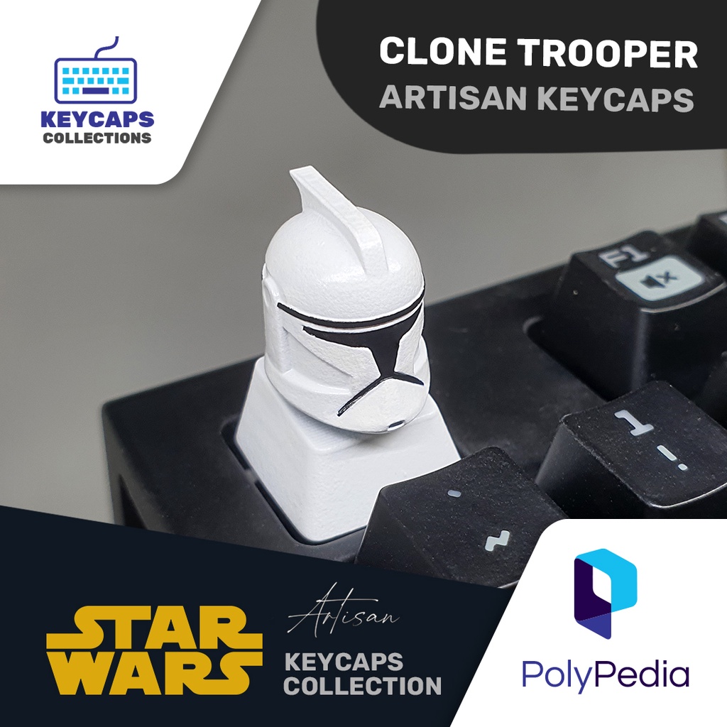 Star Wars Clone Trooper Artisan Keycap / Keycaps | Shopee Philippines