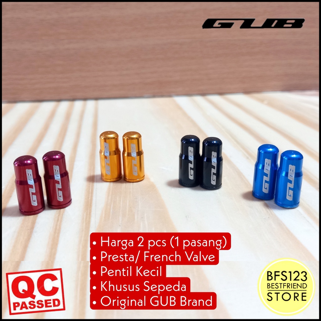 Gub Presta French Valve Bicycle Tire Valve Small Valve contains 2 Pcs ...