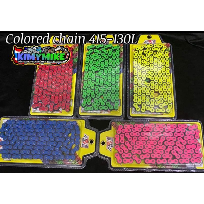 COLORED CHAIN (415-130L) | Shopee Philippines