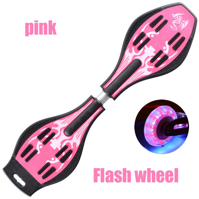 Wheel Skateboard with 360-degree Casters for Kids, Teens, and Adults ...