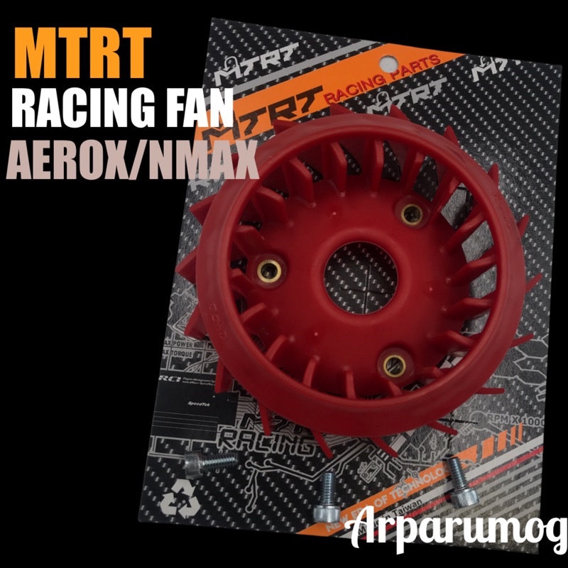 MTRT Racing Fan for NMAX/AEROX - Lightweight, Red Color for Enhanced ...