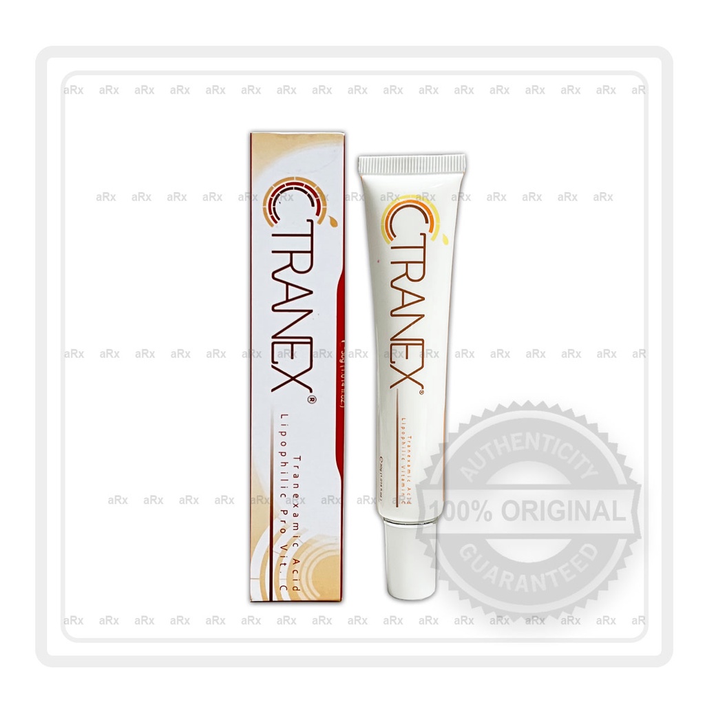 CTranex Lightening Cream 30g (Tranexamic Acid + Lipophilic Pro Vit C ...