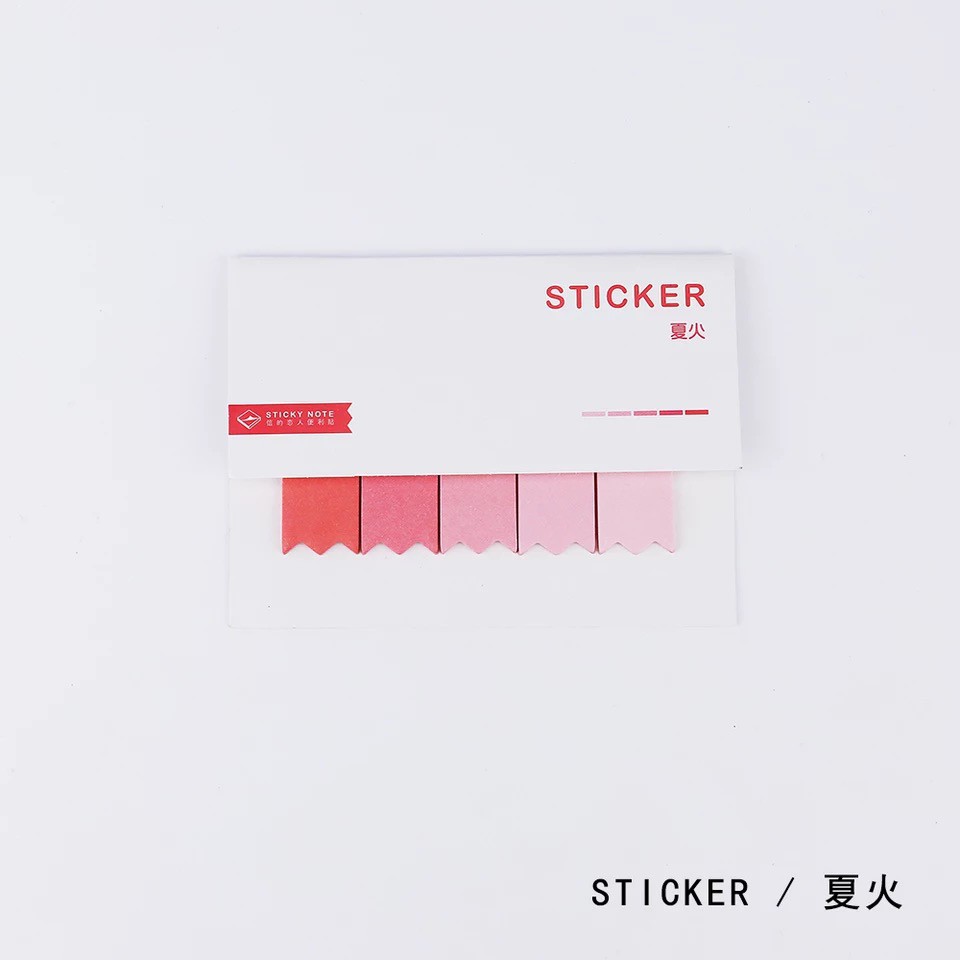Gradient Pantone Color sticky notes bookmarker | Shopee Philippines