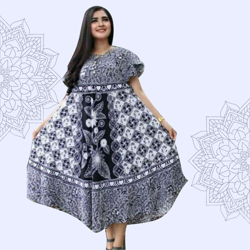 Mama Dress Pregnant Women Clothes Breastfeeding Premium Batik Motif ...