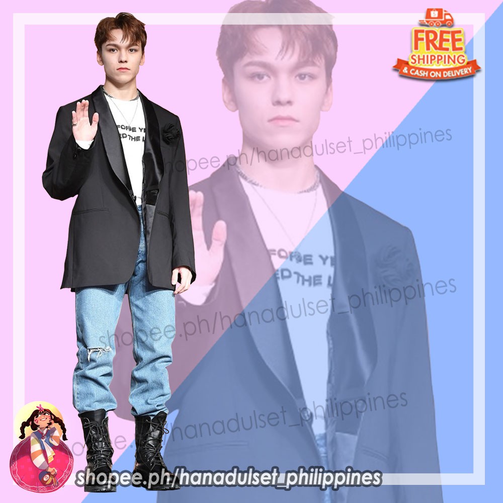 KPOP 5inches | cake topper Seventeen Vernon Standee ♥ LR | Shopee ...