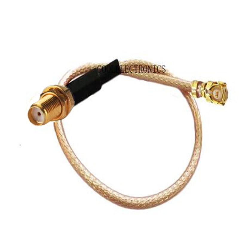 2pcs RG178 IPX U.FL Female to SMA Female RF Coax Adapter Pigtail Cable ...