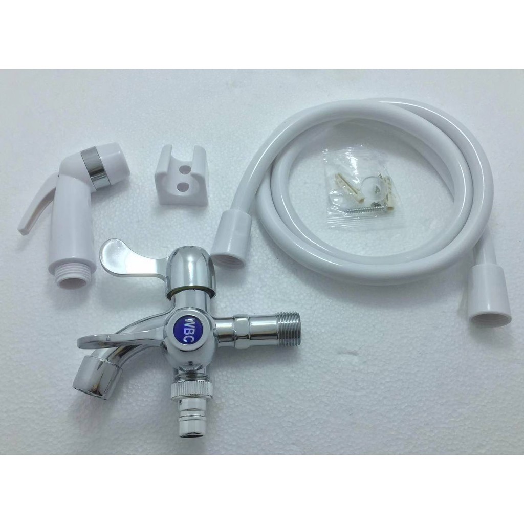 PLASTIC BEDIT HANDLE set with two way faucet | Shopee Philippines