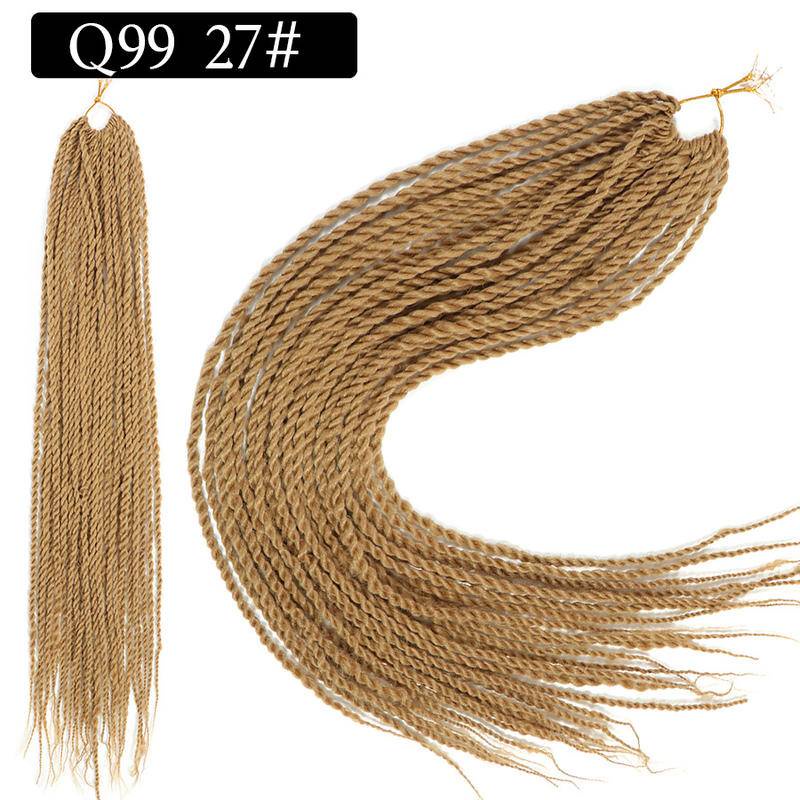 Synthetic Hair Fashion Dirty Braid Wig African Braid Color Crochet Hair ...