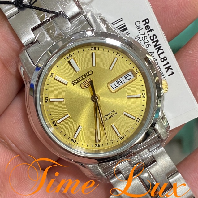 SEIKO MEN’S SILVER SNKL81K1 AUTOMATIC | Shopee Philippines