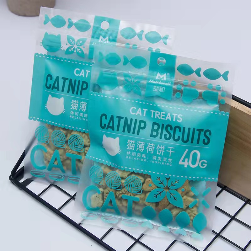 Cat Snacks Catnip Biscuits Molar And Discharge Hair Balls 40g | Shopee ...