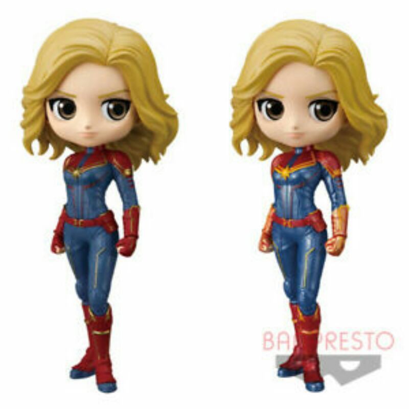 Q Posket Captain Marvel Figure Banpresto (Box Damaged) | Shopee Philippines
