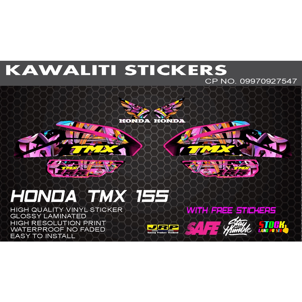 Honda TMX 155 Decals | Shopee Philippines