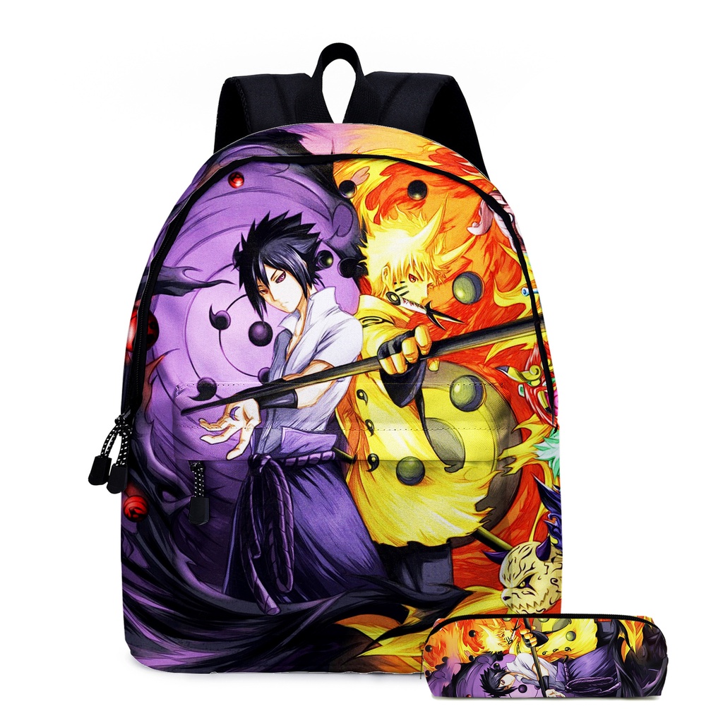 Naruto School Bag Kakashi School Student Children Cartoon Anime ...
