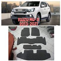 Isuzu Mux Mu-X 2014-2023 nomad rubber car mat with piping MU X custom ...