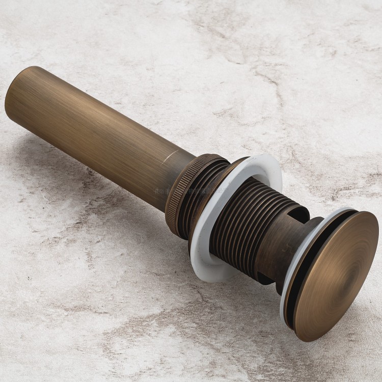 Bathroom Sink Basin Drain Drain Plug Vanity Vessel Pop Up Sink Waste ...