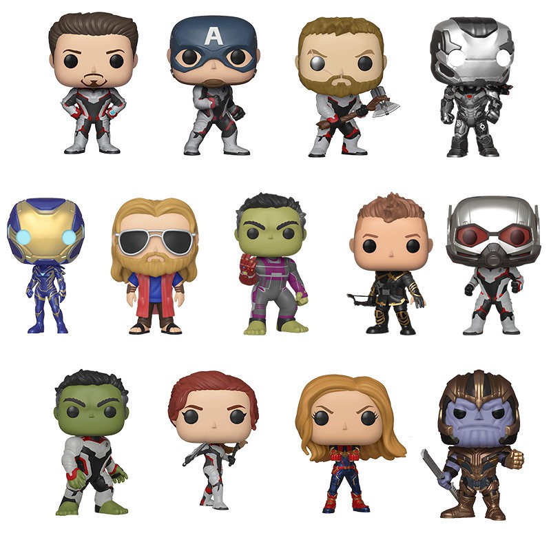 Marvel Legends Anime Figures Avenger 4 Spider-Man Captain America Iron ...