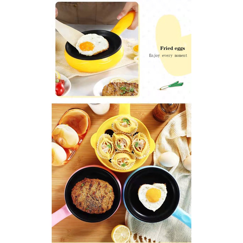 The new TechTrance Electric Mini Frying Pan CX-15B | Shopee Philippines