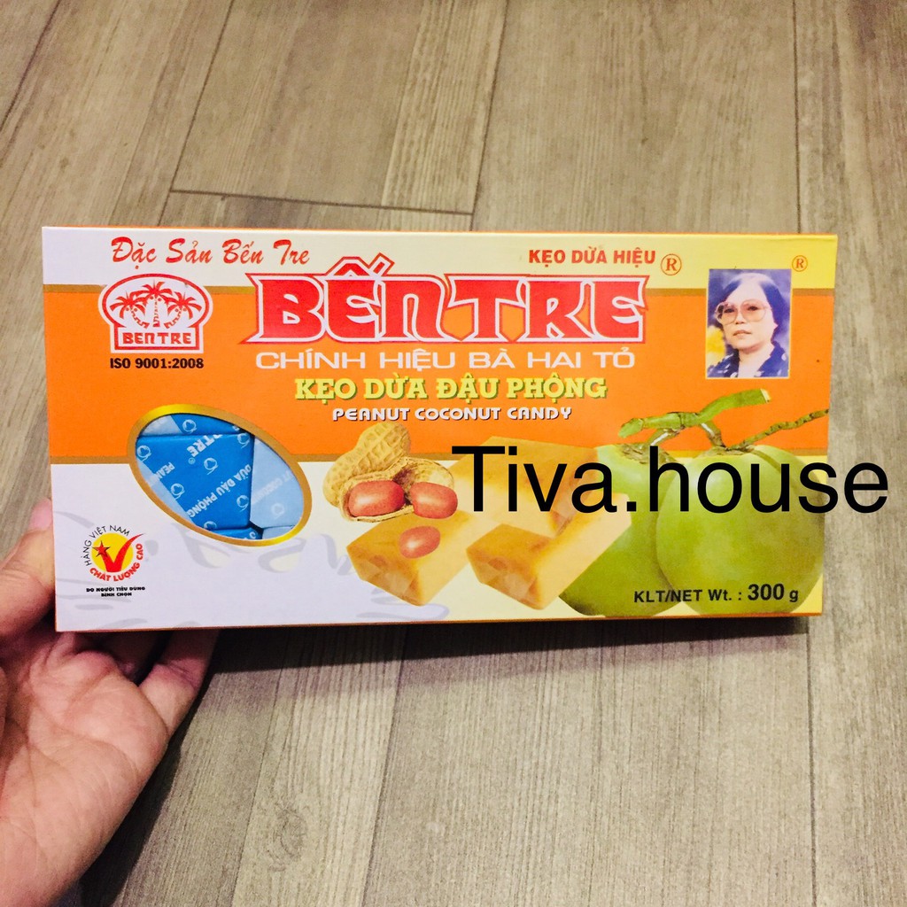 Ben Tre coconut candy peanut coconut flavor 300g Piece specialty snack ...