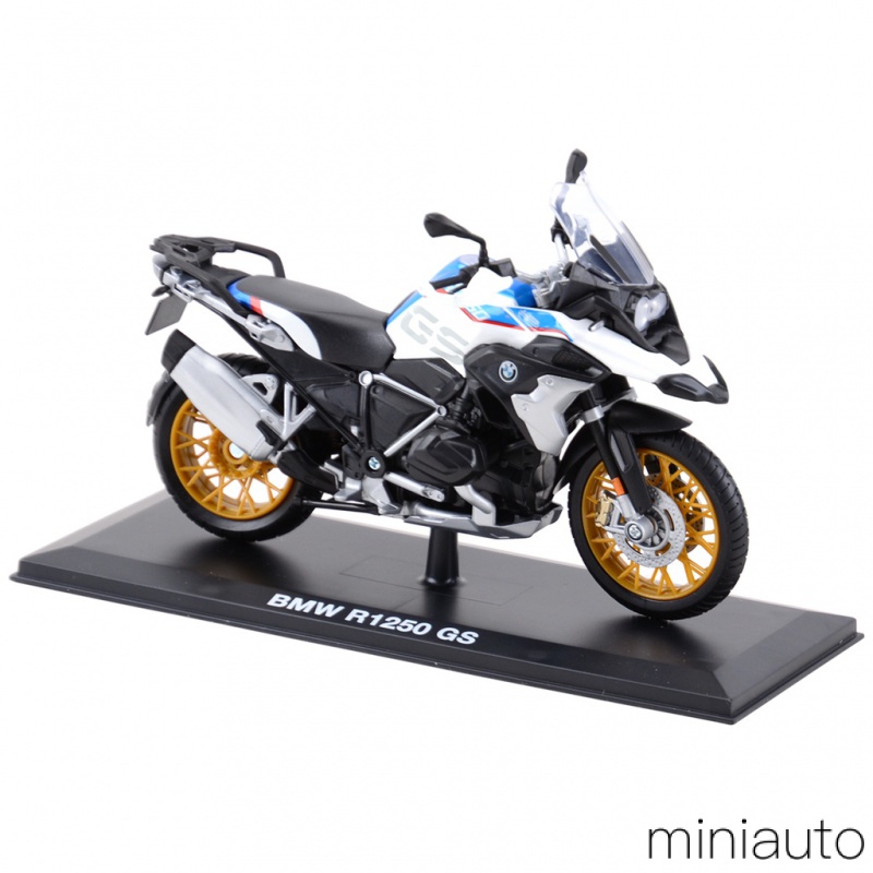 Maisto 1:12 BMW R1250GS With Stand Die Cast Vehicles Collectible ...