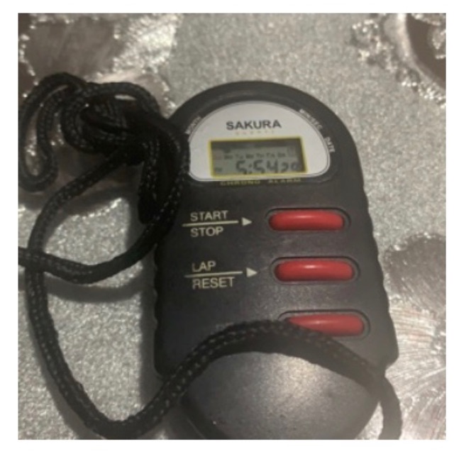 Pre loved Sakura timer stopwatch | Shopee Philippines