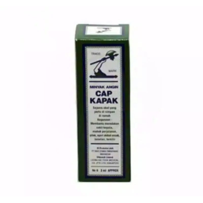 CAP KAPAK MINYAK ANGIN MEDICATED OIL 3ML / 5ML / 10ML / 14ML /28ML ...