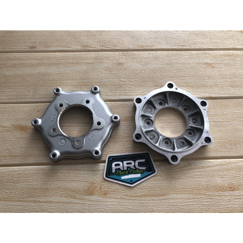 Megapro tiger verza front disc mounting adapter | Shopee Philippines