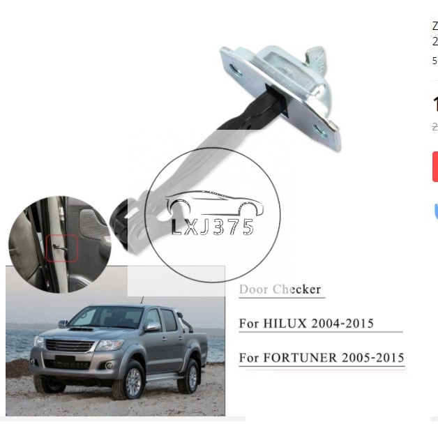 For Hilux Door CHECK Stopper Car Door Checker For Hilux Vigo KN25 KN26 ...