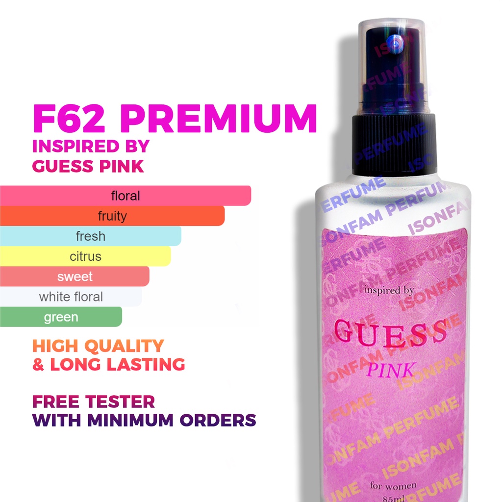 Guess Pink Perfume Inspired Scent Oilbase LongLasting 85ml Bottle ...