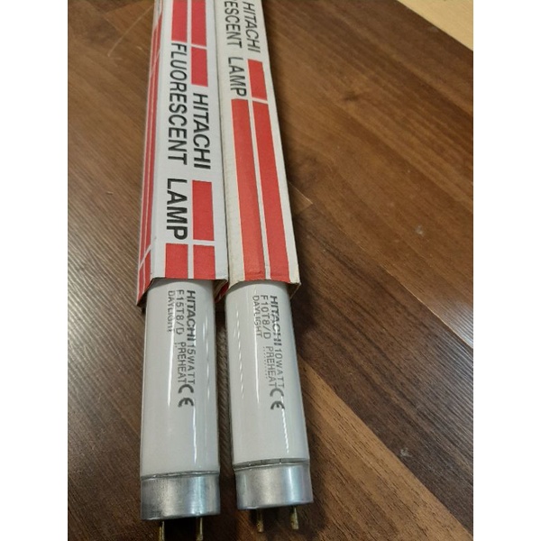 Hitachi TFC T8 Daylight Blacklight Fluorescent Light tube Hitachi F10T8 ...