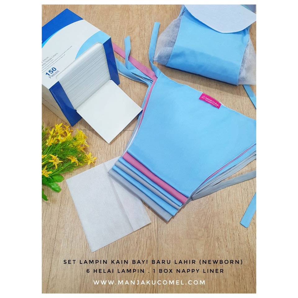 Set Lampin Kain Bayi Baru Lahir (Newborn) | Shopee Philippines