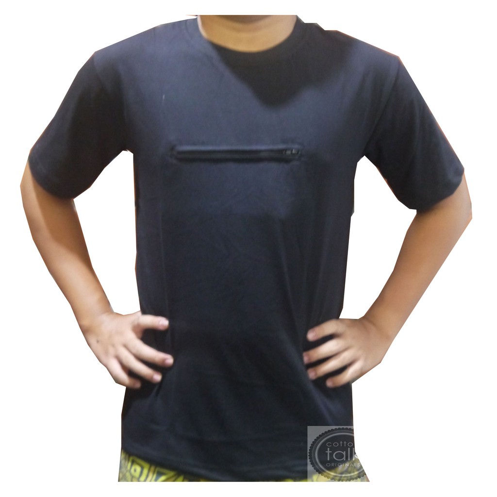 T-Shirt Zip Haji - HITAM/ BLACK | Shopee Philippines
