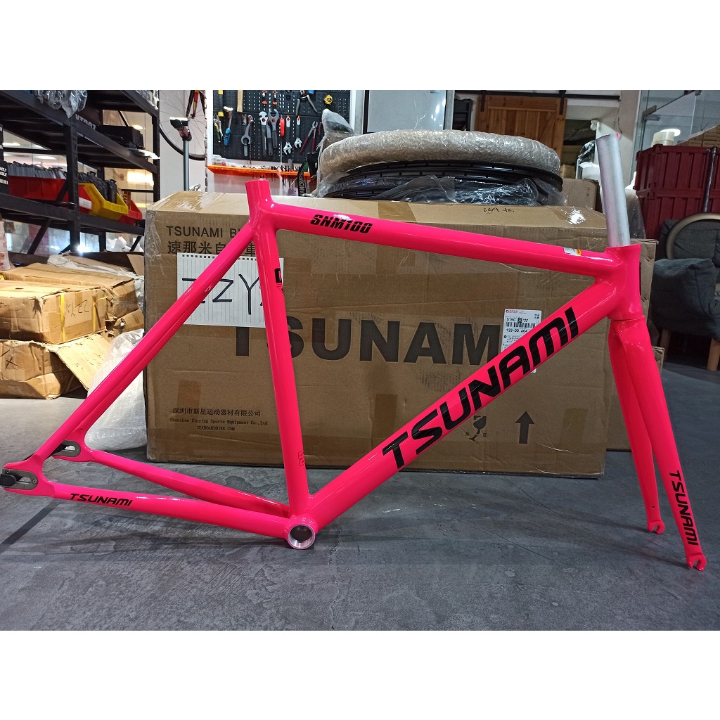 Tsunami SNM100 2021s Track Frame Set (52cm) | Shopee Philippines