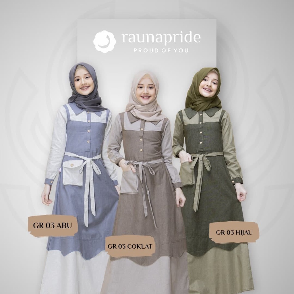 Gamis responsibility rauna gr 03 teenage clothes / teenage gamis ...