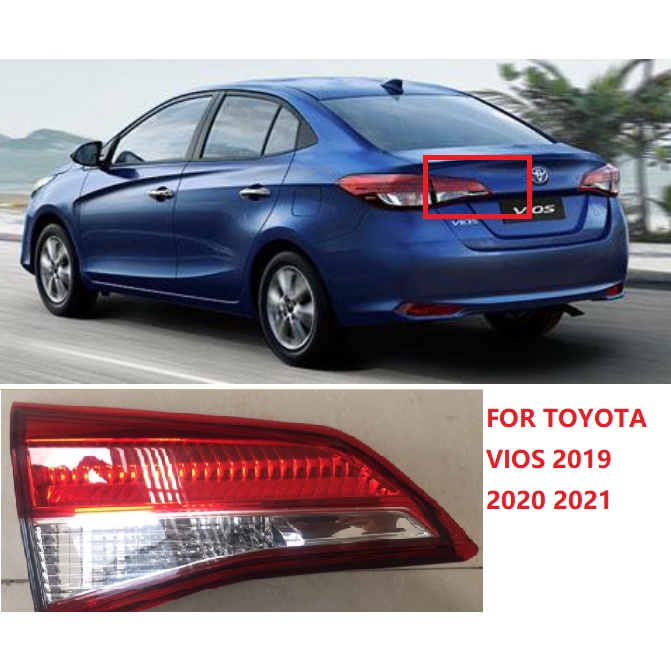 Tail Lamp For Toyota Vios 2018 2019 2020 2021 Car Light Rear Tail Light ...