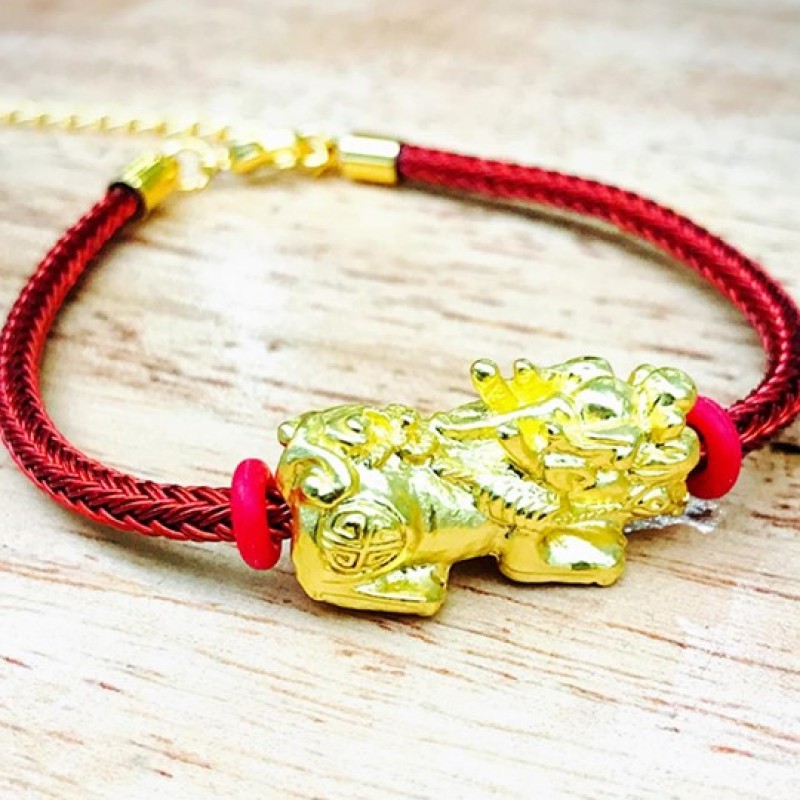 Pixiu Bracelet Luxury Work Red Thread Women's And Men's Supports The ...