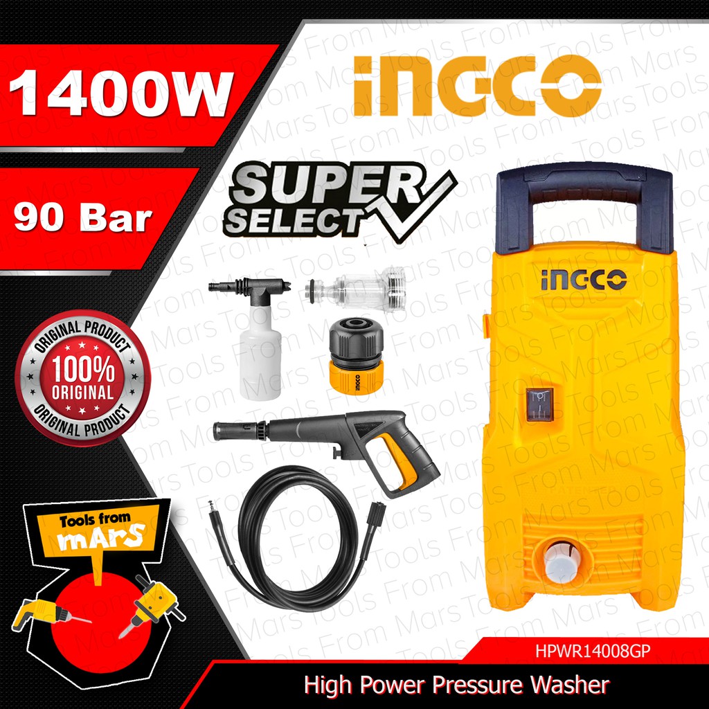 INGCO High Power Pressure Washer Heavy Duty TFM IPT | Shopee Philippines