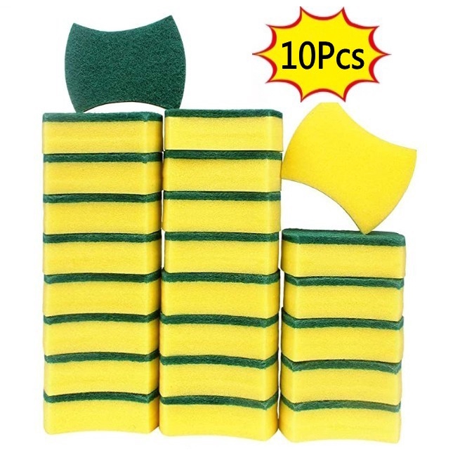 10PACK High Density Sponge Wipe / Decontamination Double-sided Cleaning ...