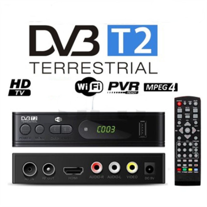 HD-120 DVB-T2 H.265 HD Digital TV Set Top Box | Shopee Philippines