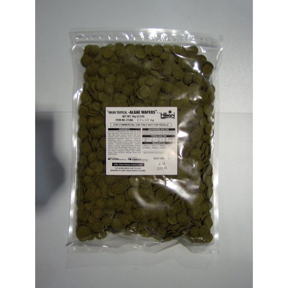 Hikari Mini Algae Wafers 1kg | Shopee Philippines