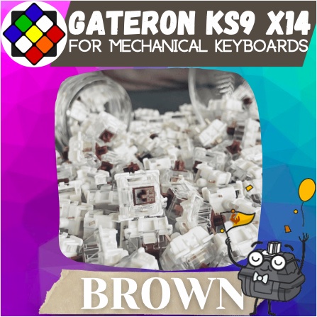 Gateron Switch KS9 X14 SMD Switches for Mechanical Keyboard | Shopee ...