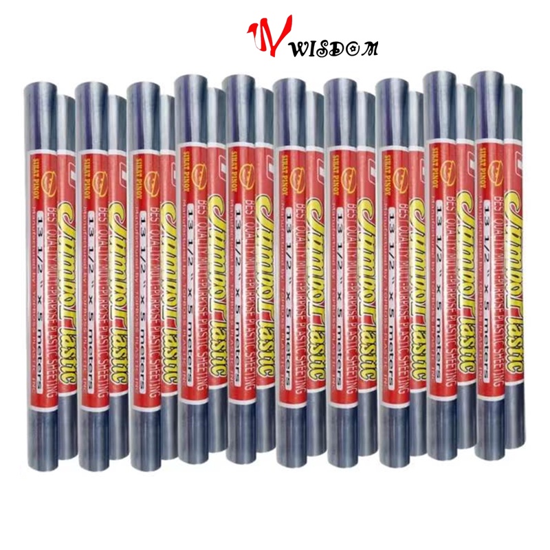 WISDOM PLASTIC COVER 13.5”X5m*Random brand SCHOOL SUPPLIES /GIVEAWAYS ...